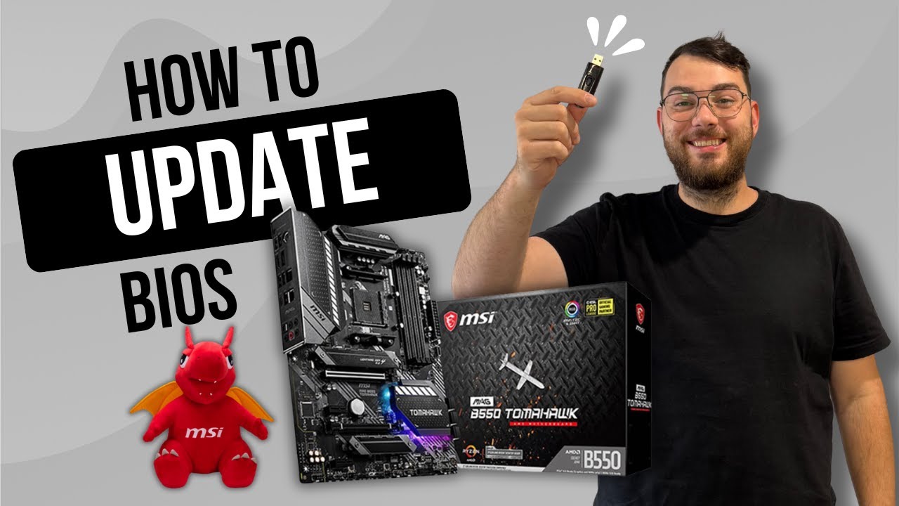 MSI MAG B550 TOMAHAWK Motherboard BIOS Update (Step-by-Step Guide)