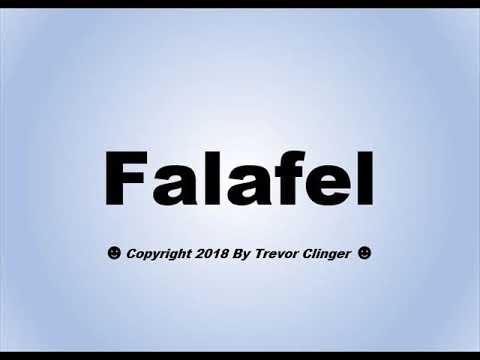 How To Pronounce Falafel