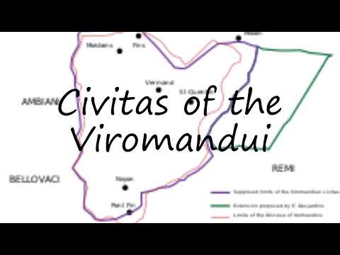 How to pronounce Civitas of the Viromandui in English?