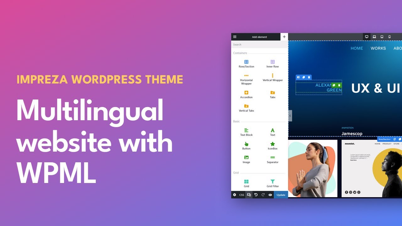 Building a multilingual website with WPML
