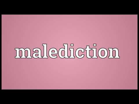 Malediction Meaning