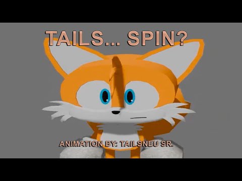 Tails Spin | Sonic Blender Animation