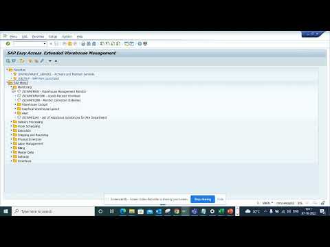 SAP Tutorials: How to get all the Tcode of SAP EWM? /SCWM/MENU
