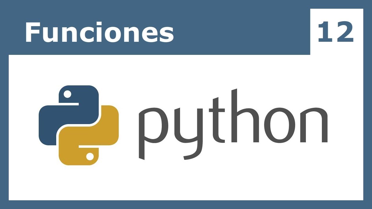 Python 12 Tutorial: Functions