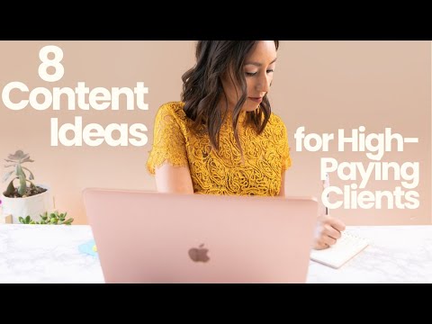 8 Content Ideas That Attract High-Paying Clients (Without Posting Every Day)