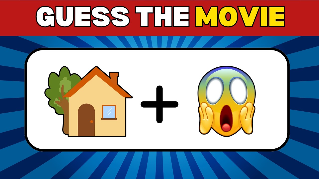 Guess the MOVIE by Emoji  🎬 40 Movies Emoji Quiz!  🍿