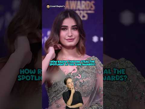 How Rasha Thadani Steal The Spotlight At Zee Cine Awards? #bollywood #rashathadani #zeecineawards
