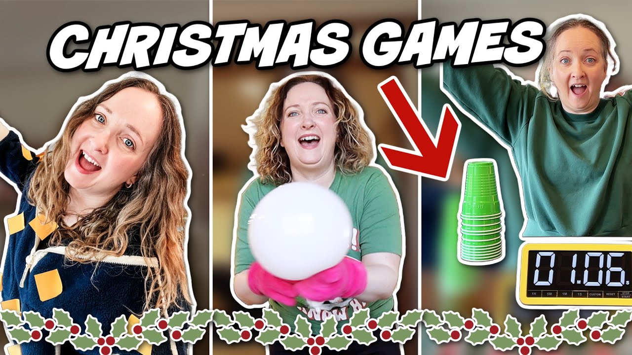 20 Minute to Win it CHRISTMAS GAMES