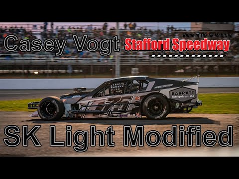 Casey Vogt #75 SK Light Modified Stafford Motor Speedway 7/5/2024