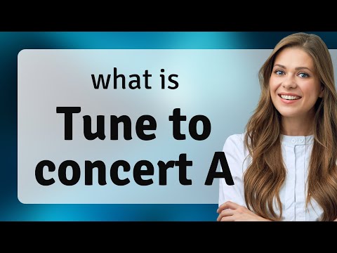 Tune to Concert A: Understanding Musical Terms in English