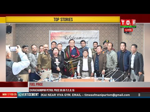 CHIEF SECRETARY PRASHANT KUMAR NA CCPUR DA MEEYAMGI PUNSI MAHING 1 DI THABAK THOURAMSING YENGSINKHRE