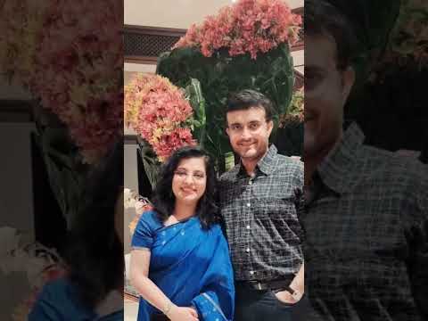 Saurav Ganguly and His Wife.India.capcut present.present motion.#youtubeshorts #shorts