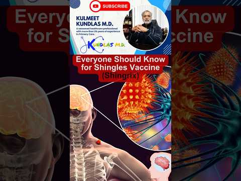 Shingles Vaccine (Shingrix) - What You NEED to Know! #shingrix