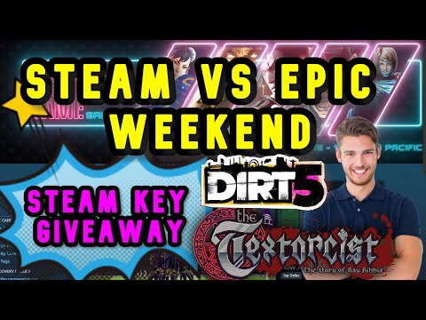 + Steam VS Epic Weekend + Steam Key Giveaway + Fighting Game Sale, guildford games + Texorcist +
