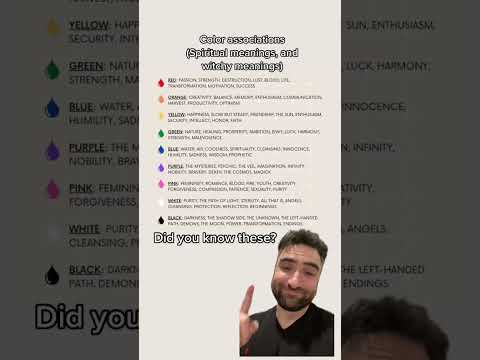 Color meanings #spirituality