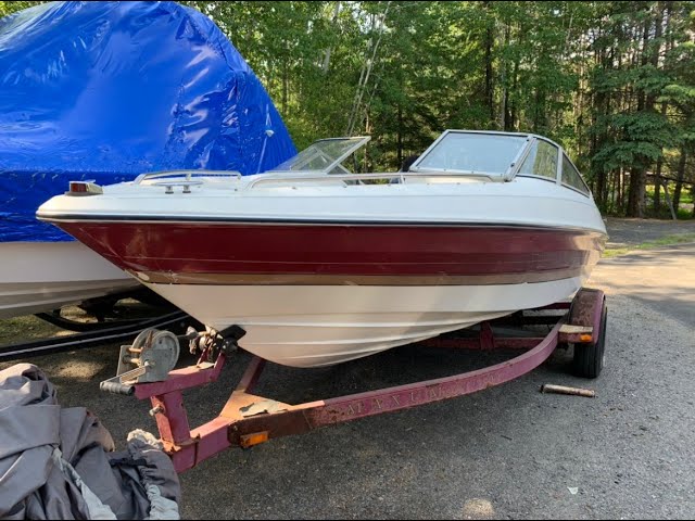 1992 Maxum SR2 Speedboat - 4.3L Mercruiser - Tuned up Runs Great ...