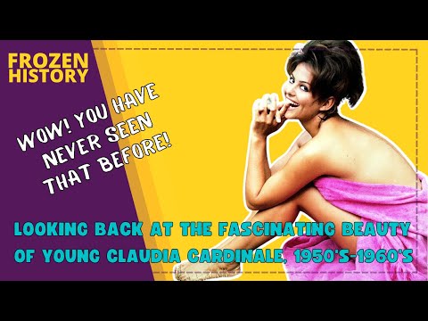Looking back at the fascinating beauty of young Claudia Cardinale, 1950s-1960s