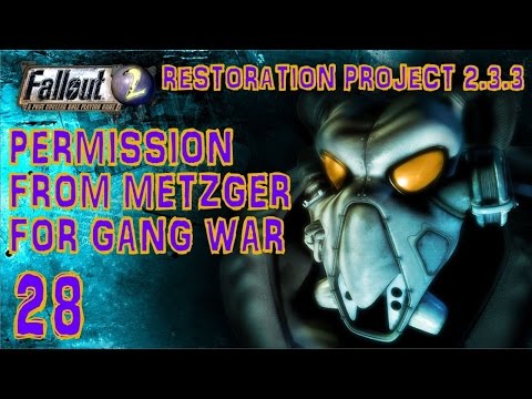 Steam Community :: Video :: Fallout 2 - Get permission from Metzger for ...