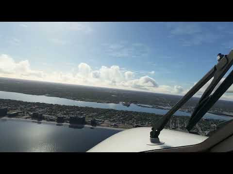 Landing in Daytona Beach Florida | KDAB (DAB) | Daytona Beach International Airport #daytona #fs20