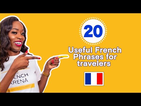 20 Useful Travel Phrases You Need in French! Learn French in 10 Minutes!