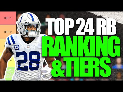 Top 24 RB Rankings & Tiers | 2023 Fantasy Football