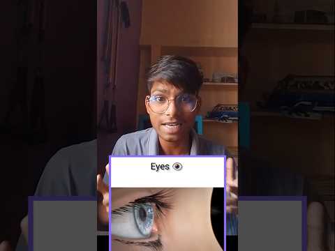 "Human Eye Structure in 30 Seconds! ????️✨ | Science Explained" || #shorts #biology #mentorwithstudents