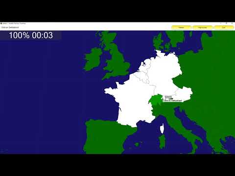 [TWR] Western Europe: Countries (0:03) Seterra Desktop App