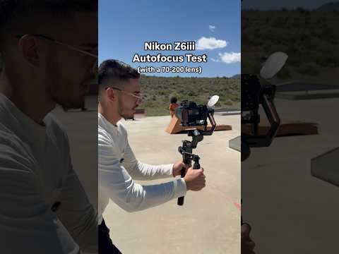 😮 Nikon Z6iii autofocus test - really impressive!