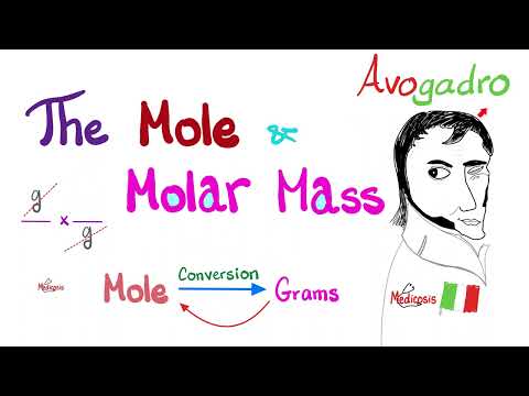 The mole & Molar Mass - amu - Formula Unit, Mass- Avogadro's Number (with Practice Problems)
