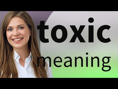Toxic — meaning of TOXIC