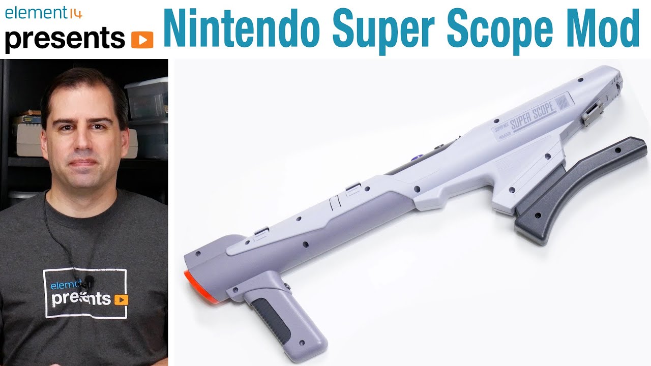 Nintendo Super Scope Modded For Modern Televisions -- Episode 469 ...
