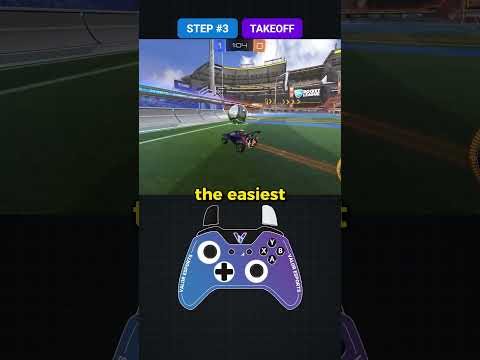 How to Air Dribble off the Wall in 45 seconds! 💪 #rocketleague #rocketleaguetips