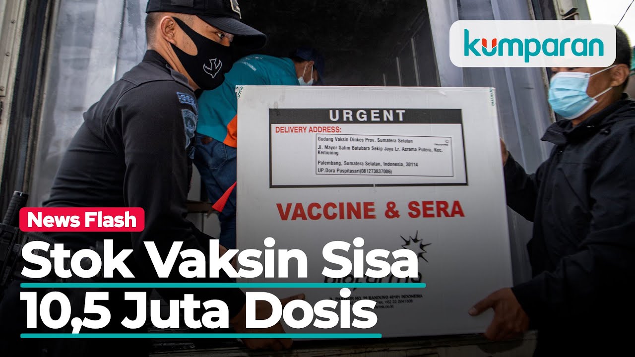 Bio Farma: Stok Vaksin Corona Tersisa 10,5 Juta Dosis