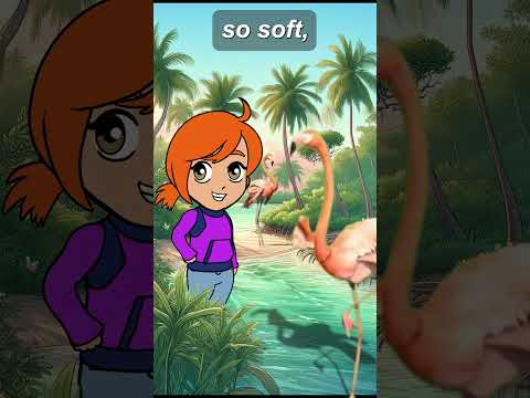 #rhymes Flamingo Poem for Kids | Fun Rhyme About Flamingos in Nature | Learn About Flamingos