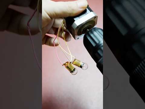 Can 42 stepper motors be generators#diy #electronics