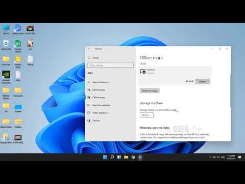How to use Offline Maps in Windows PC