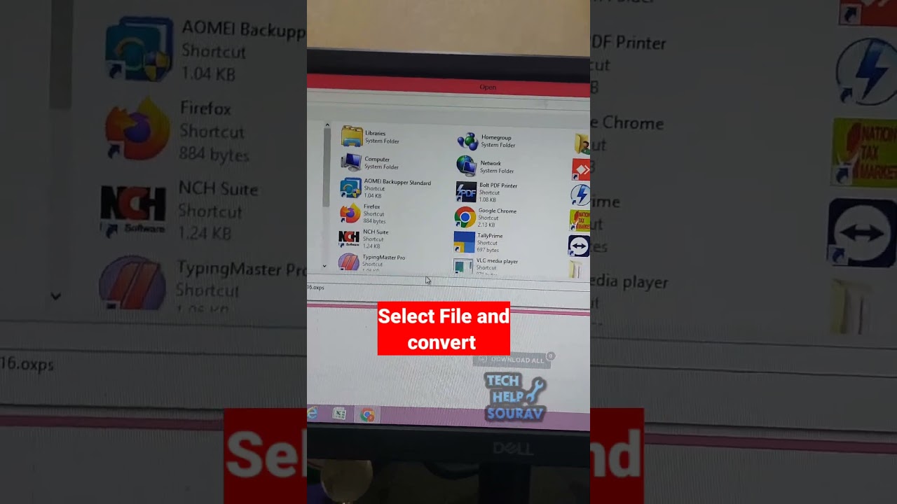 How To change your .oxps files to PDF File     #computer #filesystemerror #windows #windowsproblem