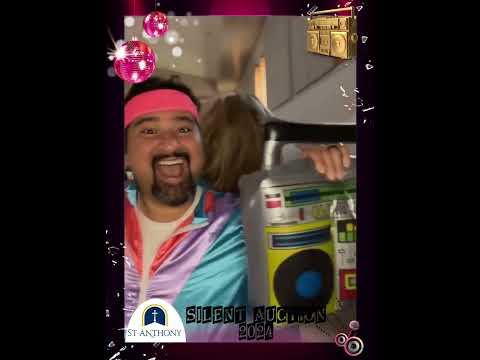 Silent Auction 2024 – Saint Anthony Church – Des Moines, IA 360 Video Booth Royalty Events 6