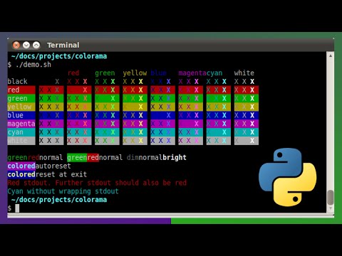 Print Colored Text in Python with Colorama | Beginner Tutorial