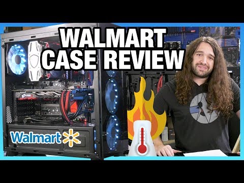 Walmart Gaming PC DTW Case Review & Thermals
