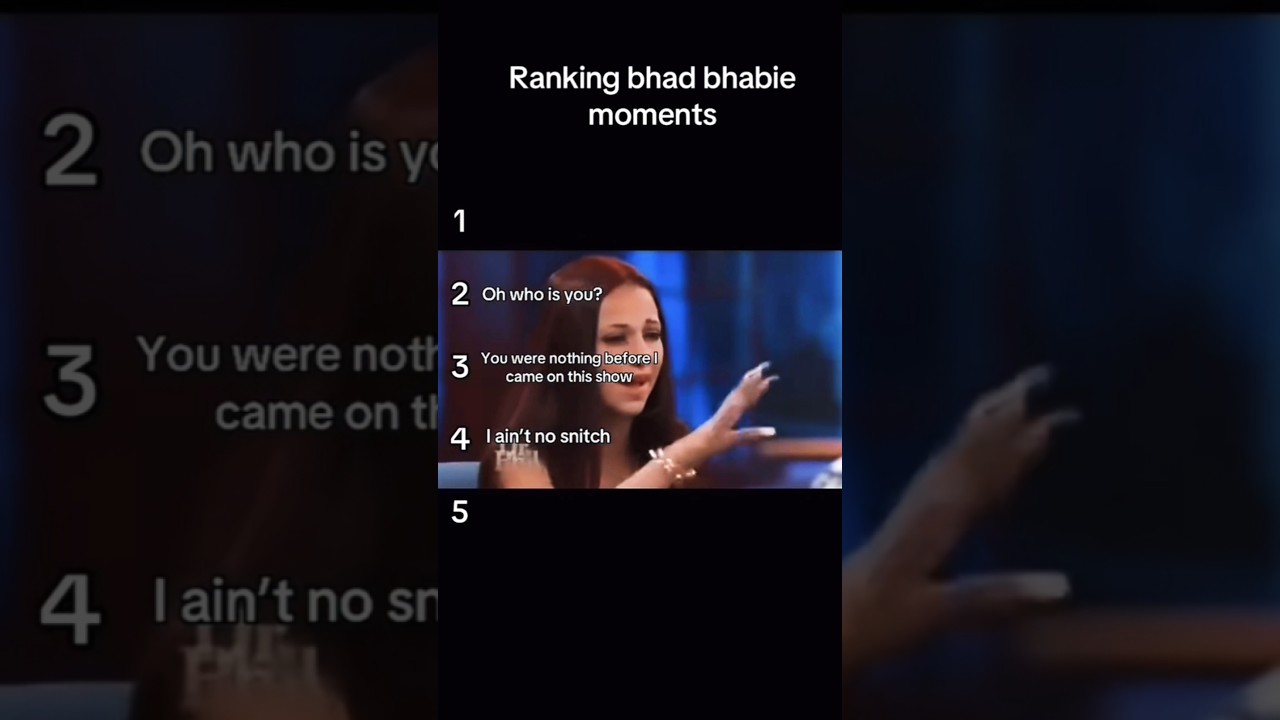 Bhad Bhabie best moments part 2 - Danielle Bregoli #funny #cashmeoutside  #catchmeoutside