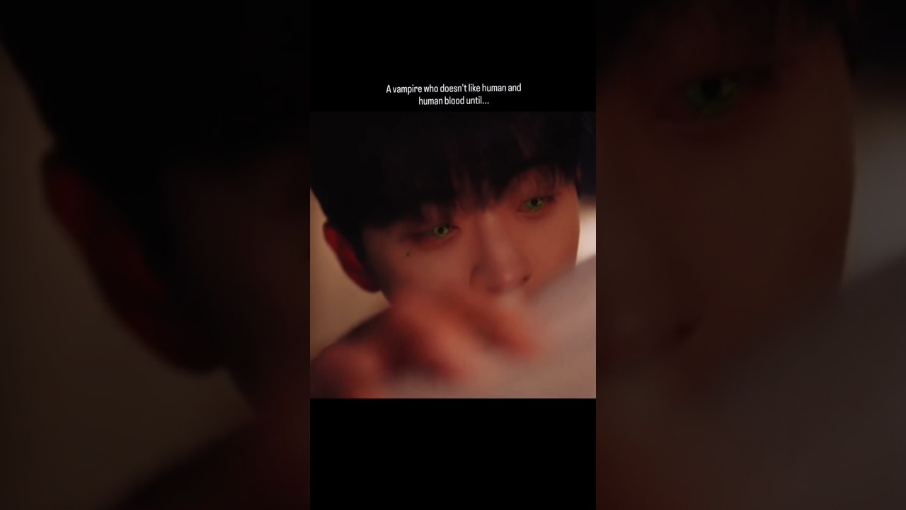 When he's a vampire but also has fellings for him🥹