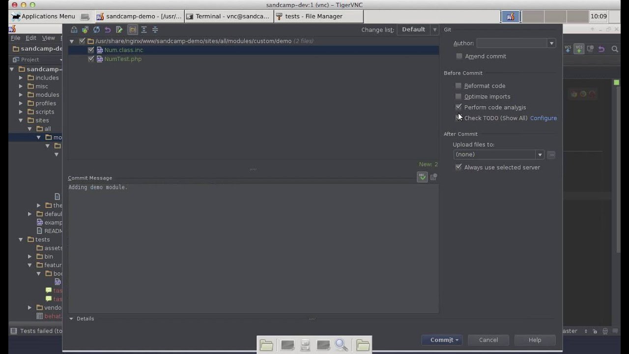 PHPStorm Git Push