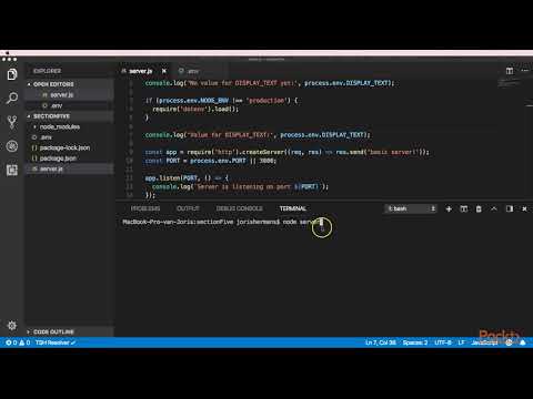 Learn Tips Tricks and Techniques for Node js Development Process Environment Variables ...