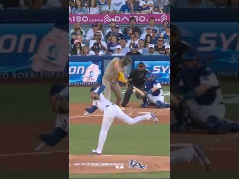 OHTANI’S First Pitch for the Dodgers Broke the Internet
