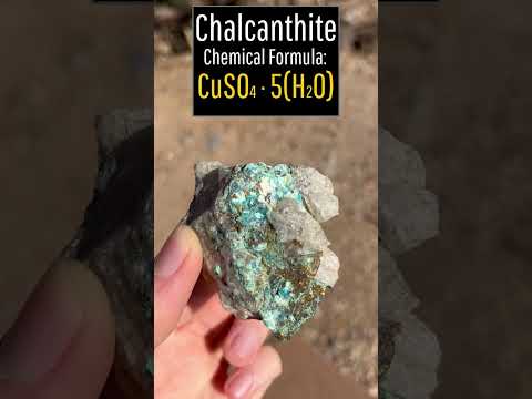 The Copper Mineral that can Dissolve in Your Hand