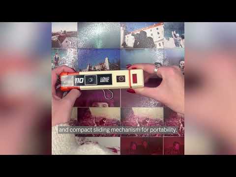 Lomography Lomomatic 110 Camera with Flash | MoMA Design Store
