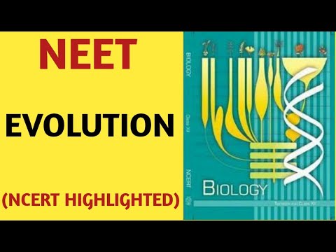 NCERT Explained for NEET: Evolution Video Lecture