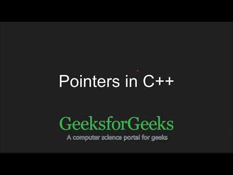 C++ Programming Language Tutorial | Pointers in C++ | GeeksforGeeks