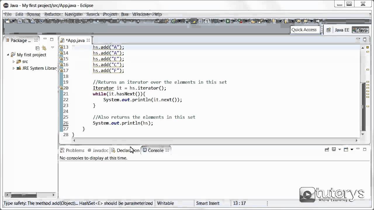 How to use the HashSet collection in Java?